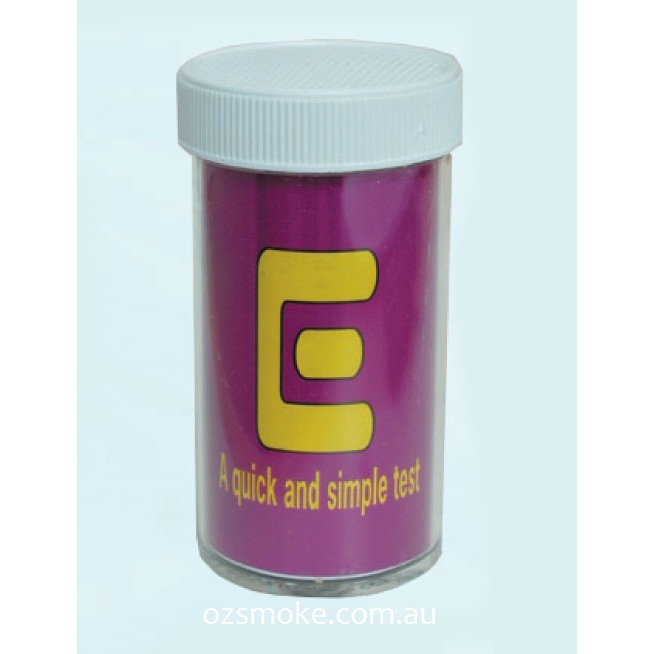 E Tester A Quick And Simple Test Marquis Reagent