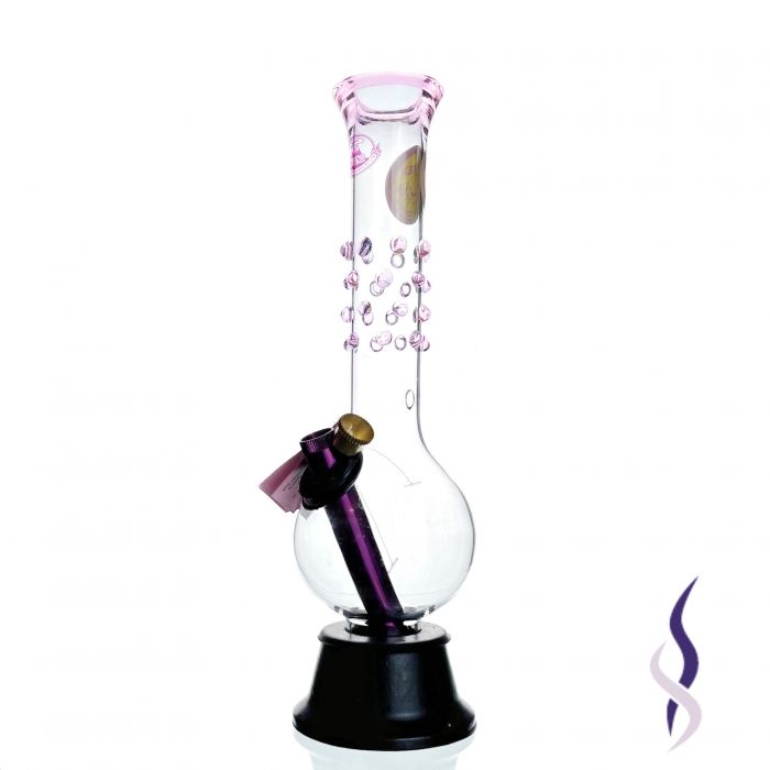 Agung Pink Tear Drop Medium Bong 26cm