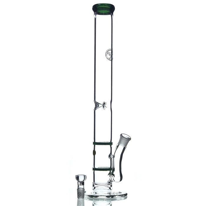 Arcadia BFG Full Glass Bong 50cm Green A906
