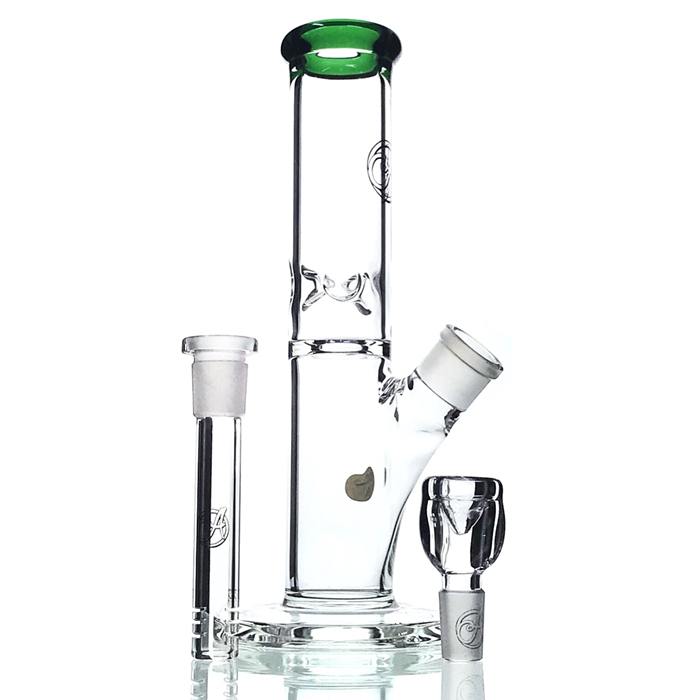 Arcadia RPG Full Glass Bong Green 30cm A912G