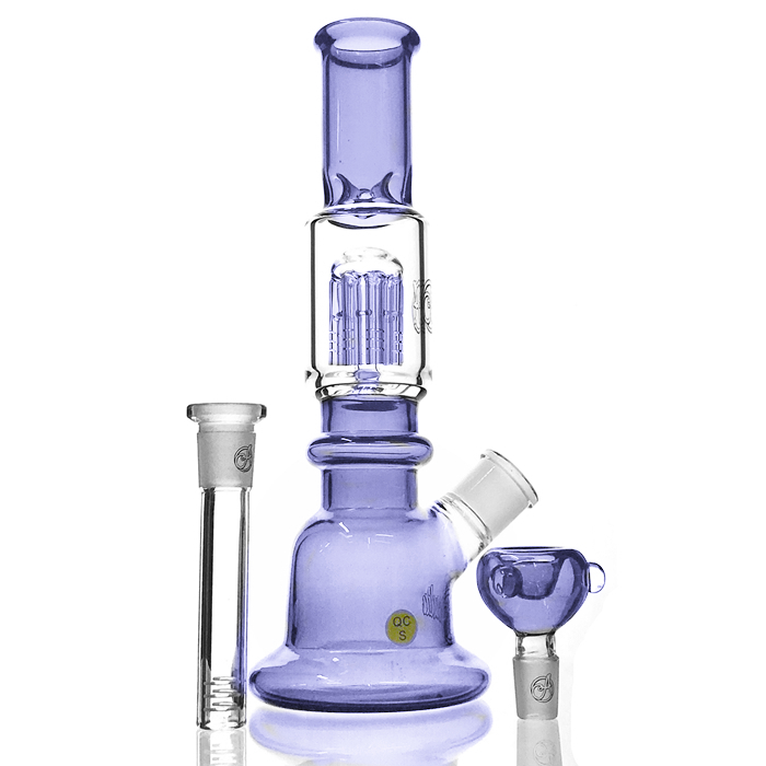 Arcadia The Hybrid Purple Full Glass Bong 31cm A905PU