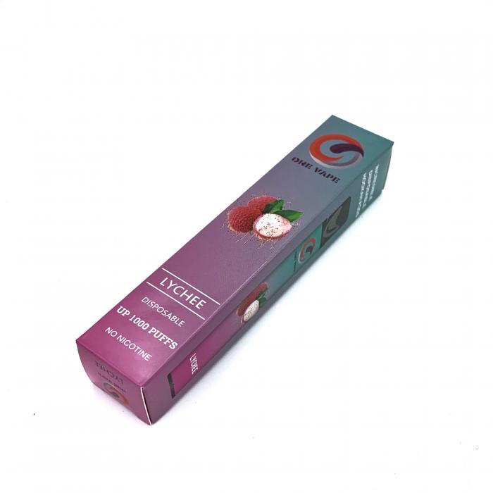 One Vape Incredible Disposable Hookah Pods 1000 Puffs Lychee