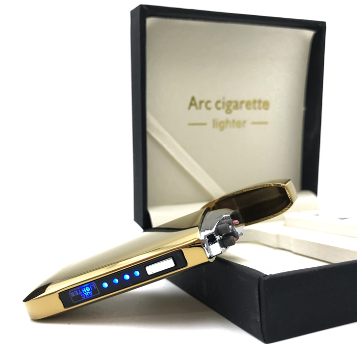 Plasma Arc Lighter USB Rechargeable GER9C Gold