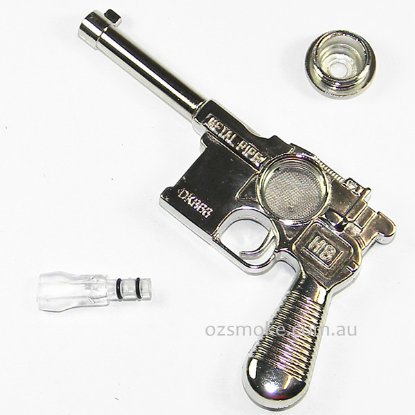 Gun Pipe With Mesh Black