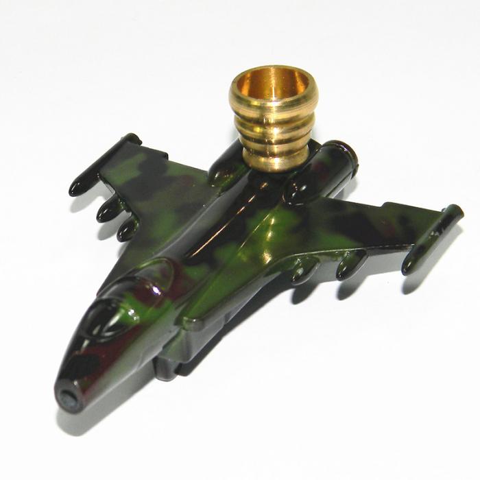 Fighter Jet Plane Metal Dry Pipe