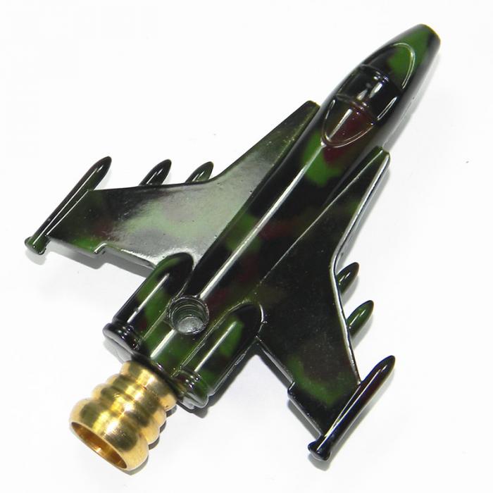 Fighter Jet Plane Metal Dry Pipe