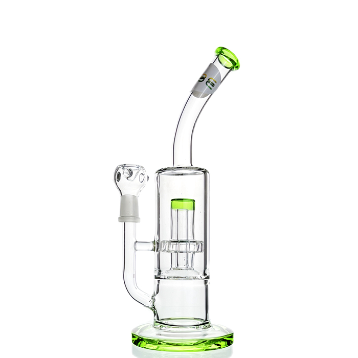 WEGE Percolator Slim Neck Full Glass Bong 26cm