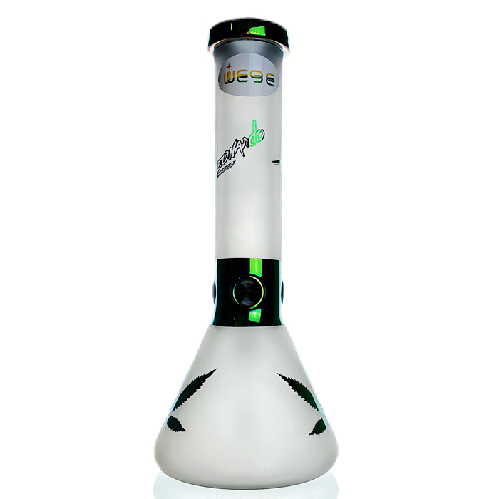 WEGE Ninja Turtles Ice Catcher 7mm Thick Beaker Bong Green 32cm