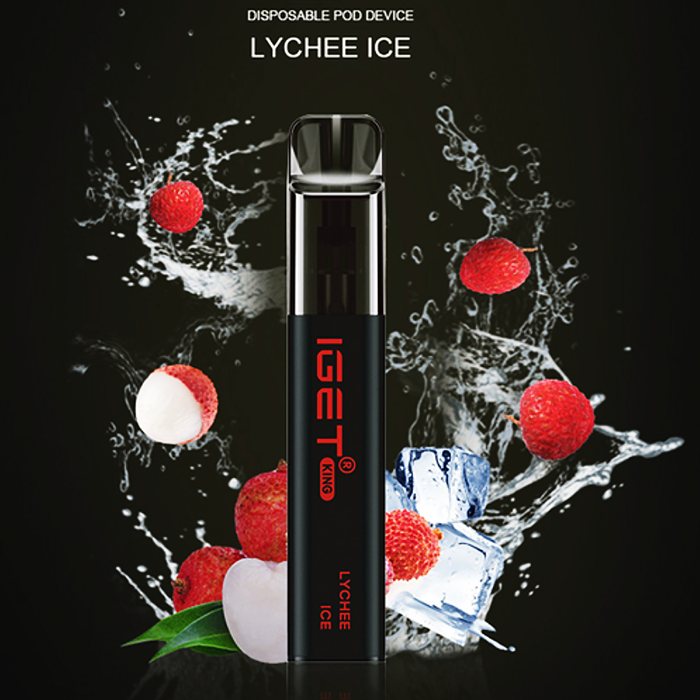 IGET KING LYCHEE ICE 2600 PUFFS
