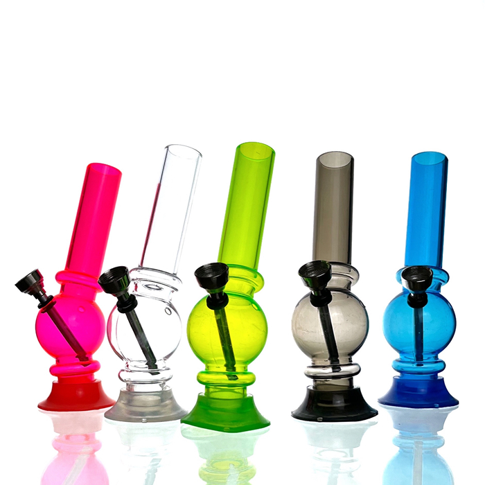 Mini Acrylic Waterpipe Colourful Bong 15cm