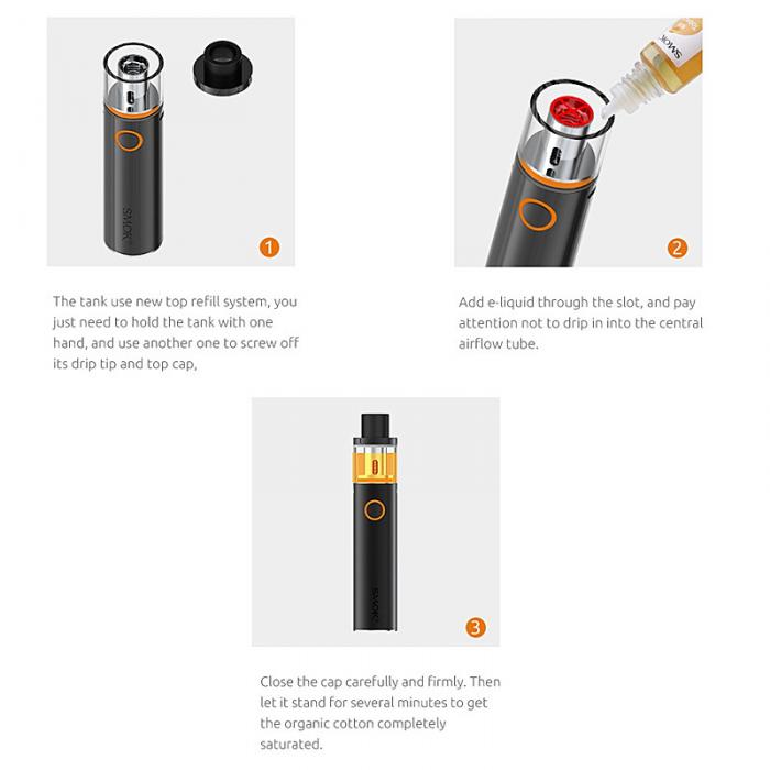 Smok Vape Pen22 Kit Vaporizer Silver